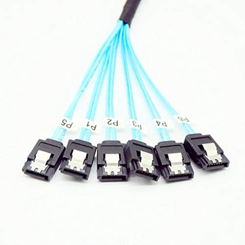 Hard Drive Cable,High Speed 6Gbps Sata 3 Iii Cable Sas Cable for Server ...