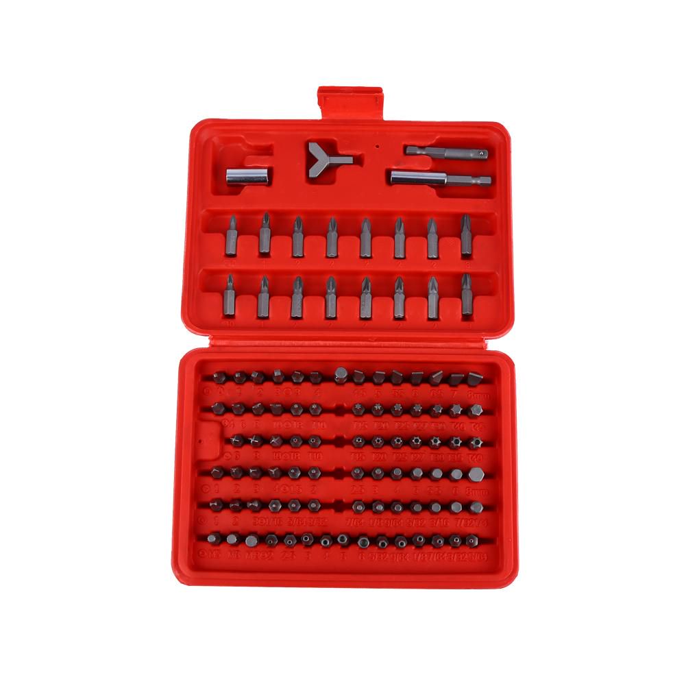 【สินค้าขายดี】Assorted Screwdriver Bit Set 100pcs Hand Tools Screw ...