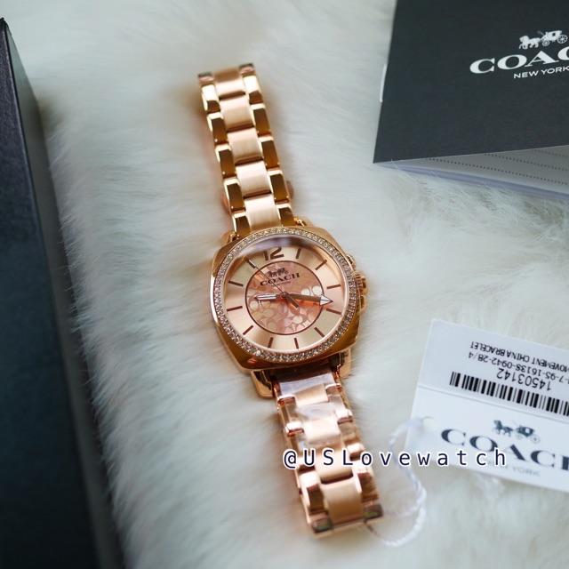 USLovewatch จัดส่งฟรีems ผ่อน0% 10ด นาฬิกาข้อมือ Coach แท้ Women's ...
