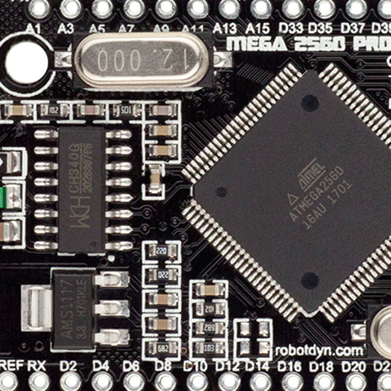 Robotdyn Mega 2560 PRO (Embed) CH340G/Atmega2560-16AU - iosystec - ThaiPick