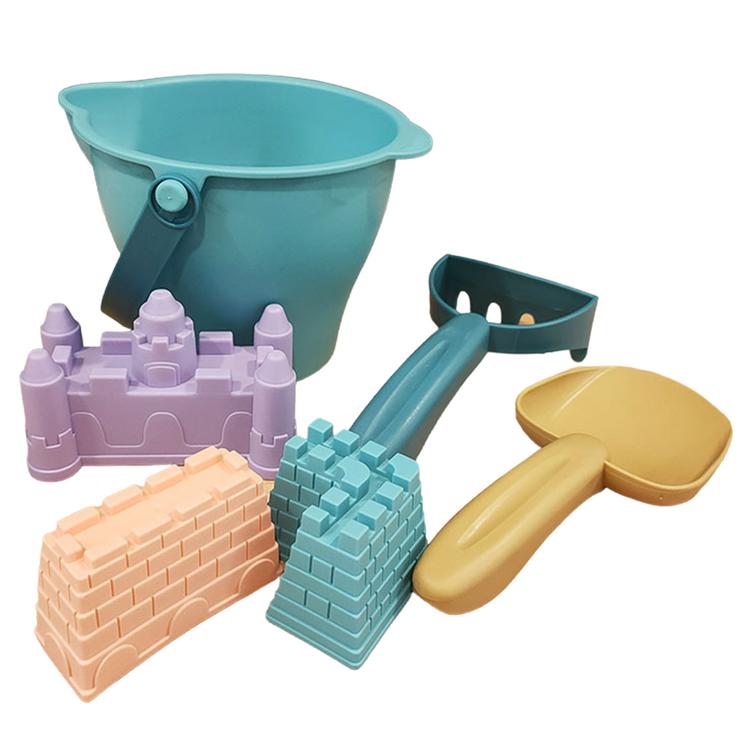 Beach Bucket Toy Kids Beach Toys with Bucket and Shovels Sandbox Beach ...