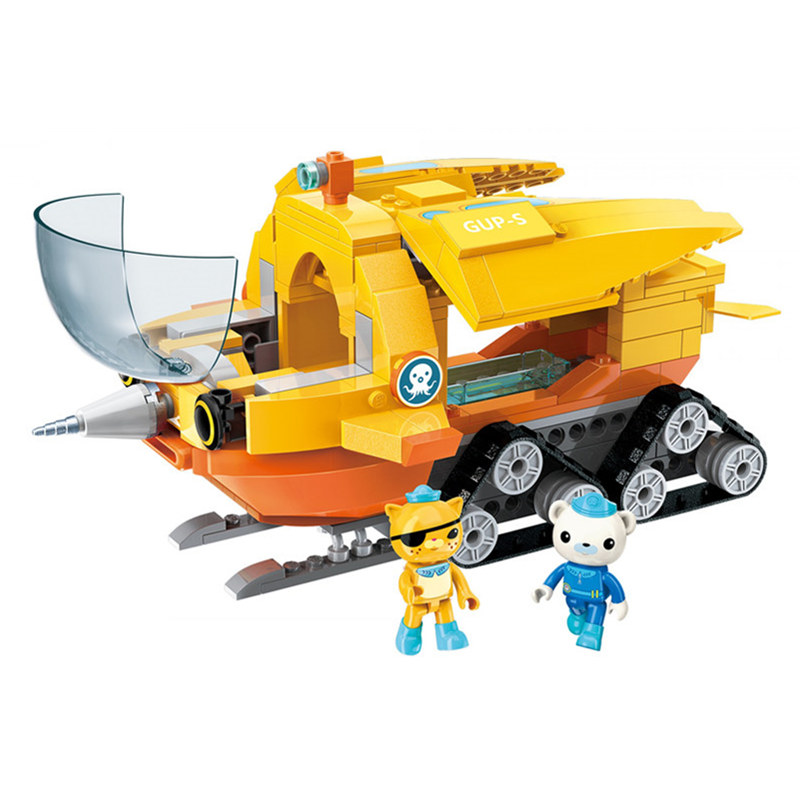 City Octopus Lantern Fish Boat GUP-A GUP-S Octonauts Building Blocks ...