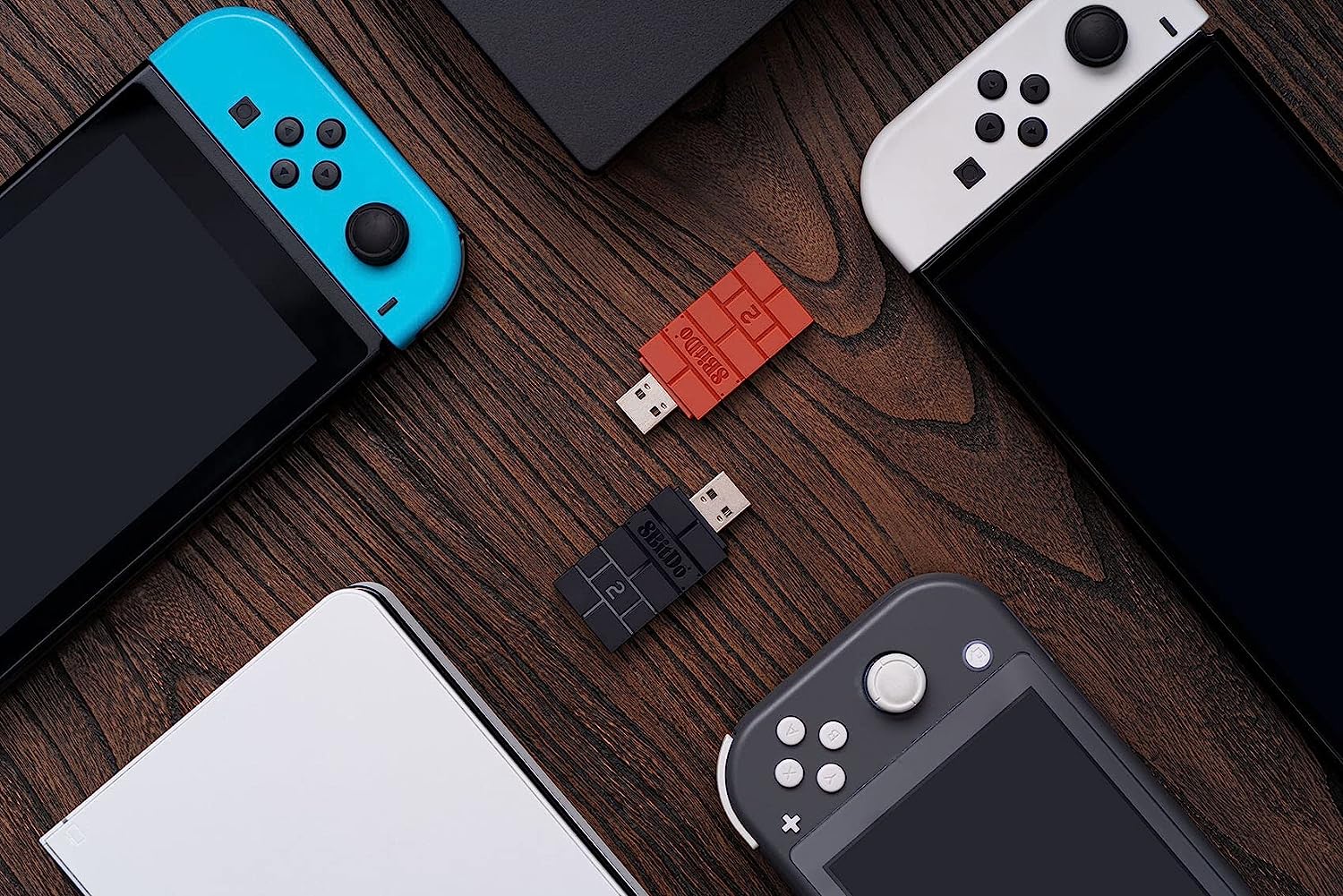 8BitDo USB Wireless Adapter 2 for Nintendo Switch Xbox Playstation 3 4 ...
