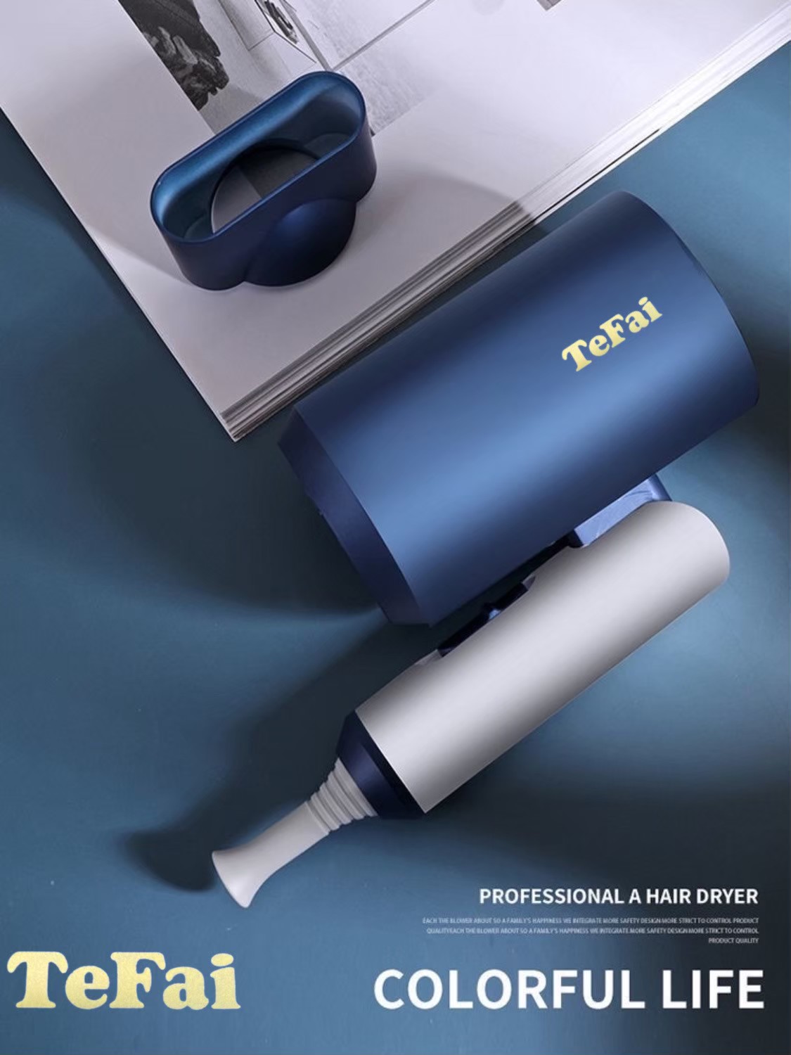 ไดร์เป่าผม Tefai T66 เครื่องเป่าผม ไดรเป่าผม ไดร์เป่าผมพับได้ ไดเป่าผม เครื่องเป่าผมพับได้ ไดร์เ ...