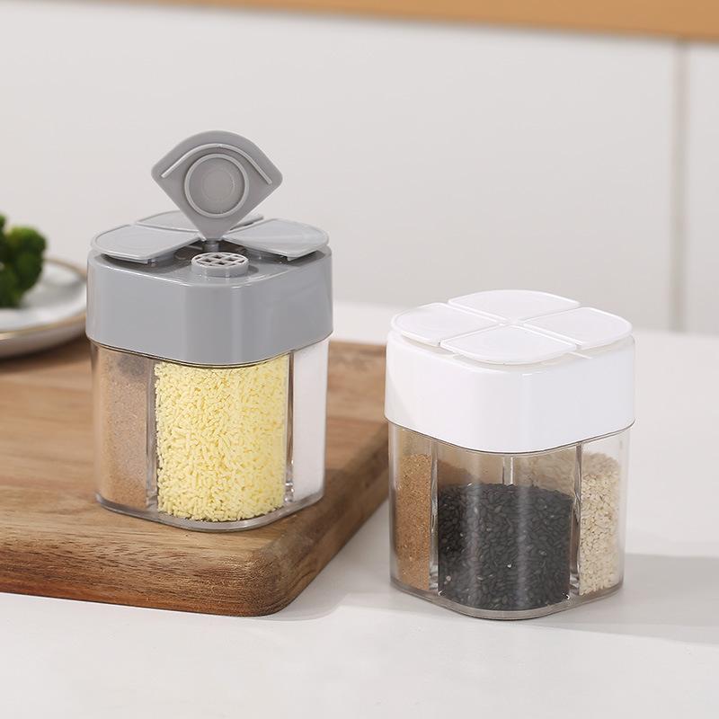 4 In 1 Kitchen Seasoning Box Spice Organizer Storage Boxes Seasoning ...