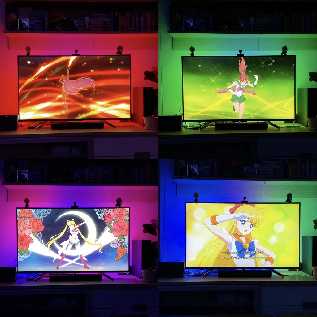 Govee Immersion TV Light Backlight RGBIC Ambient LED Strip 2021 (H6199 ...