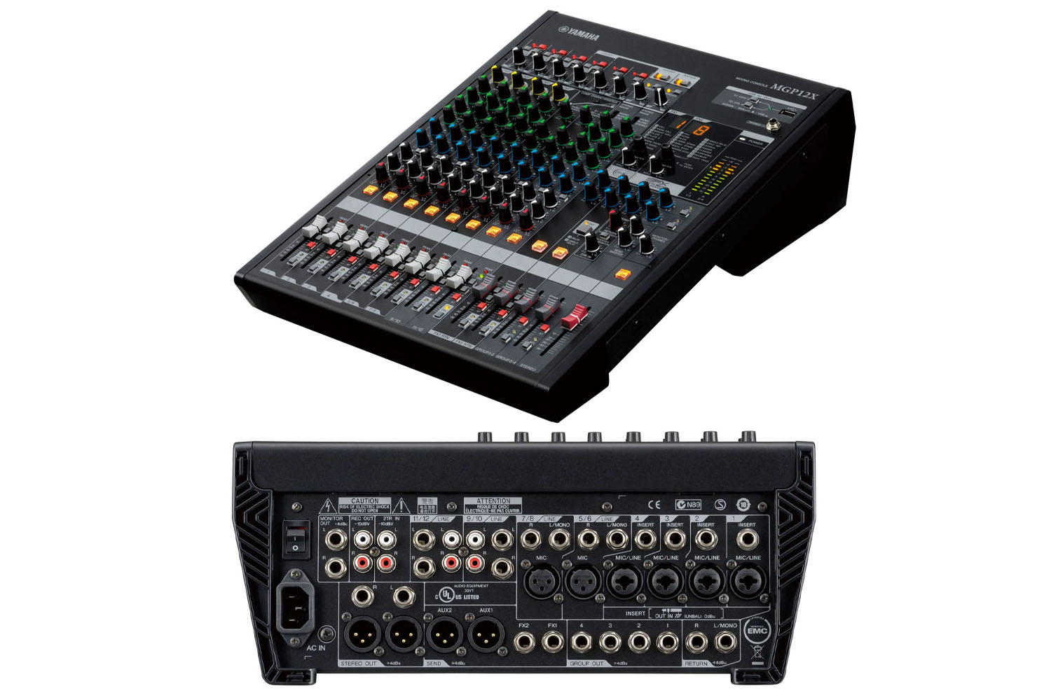 YAMAHA รุ่น MGP-12 X มิกซ์เซอร์เครื่องผสมสัญญานเสียง12 channel สินค้า ...