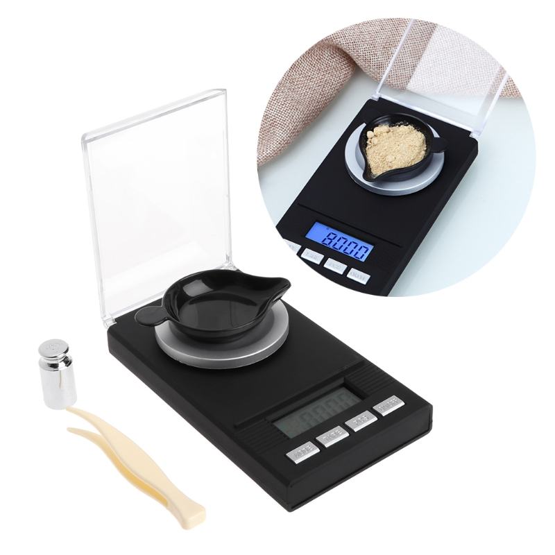 20g Mini Electronic Scales 0.001 LCD Digital Scale Jewelry Medicinal ...