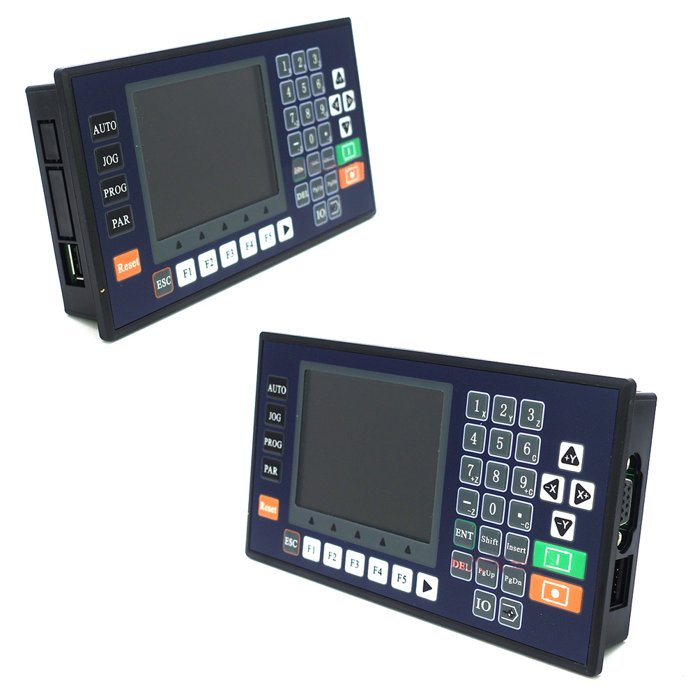 Maxgeek TC55 1234 Axis CNC Controller Motion Controller With 3.5" Color LCD For CNC Router Servo ...