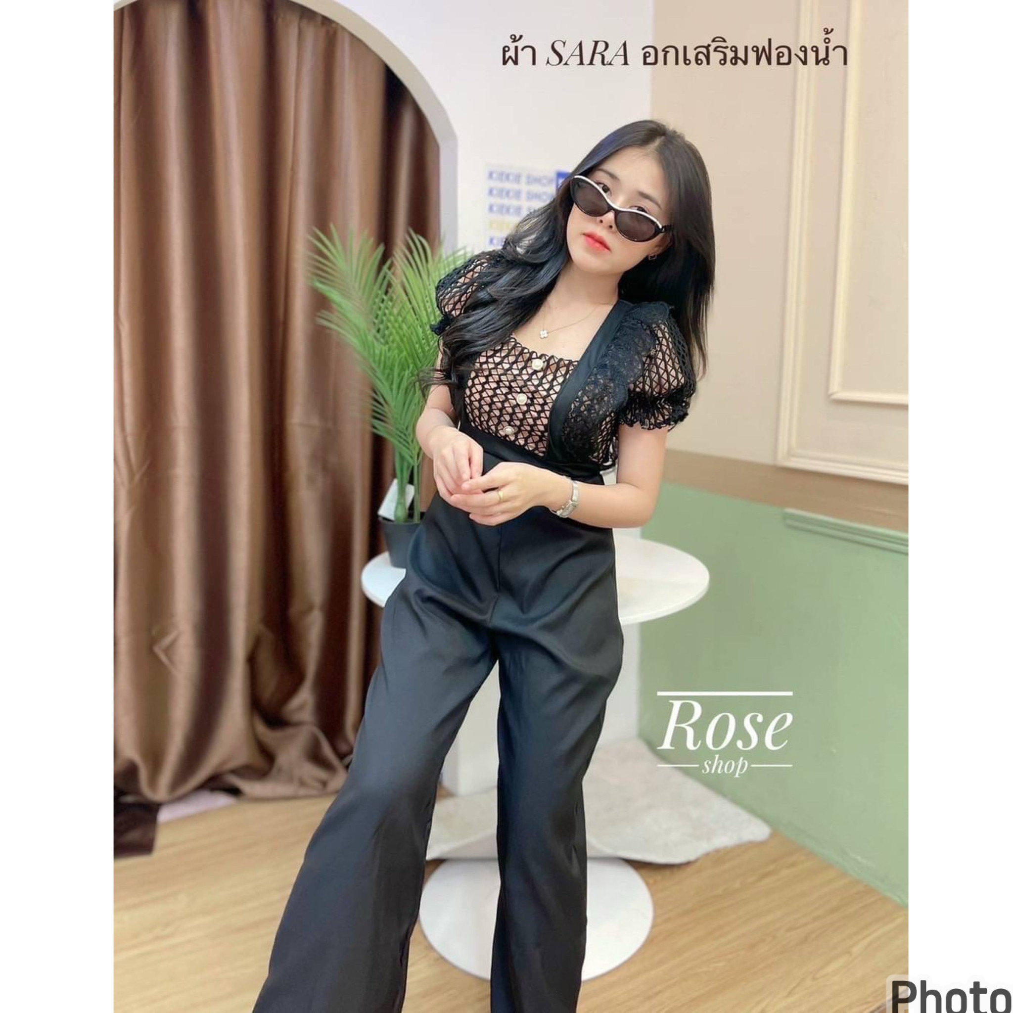 สินค้าขายดี สินค้านำเข้า จั้มสูทกางเกง ️รุ่น ro 34 แฟชั่นสุดฮิต ตัว ...