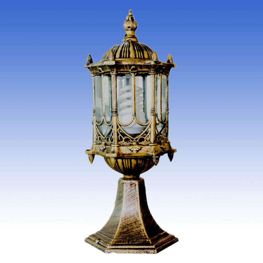 PP โคมไฟหัวเสา สไตล์หลุยส์ เลือกโคมปล่าว/โคมพร้อมหลอด รุ่น WL-BH1054-S ...