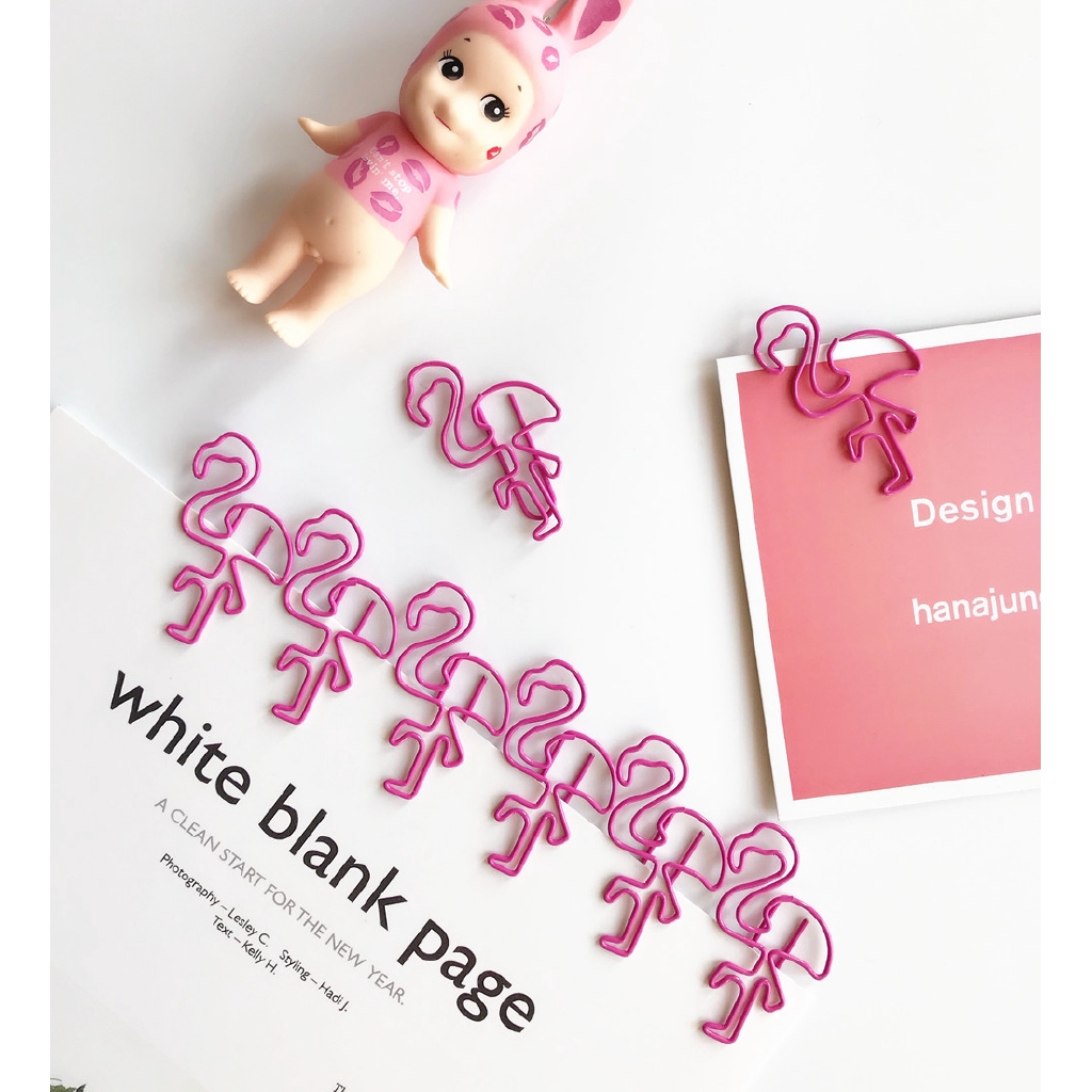 Klip Kertas Motif Kartun Flamingo Kreatif - Shop5788297 Store - ThaiPick