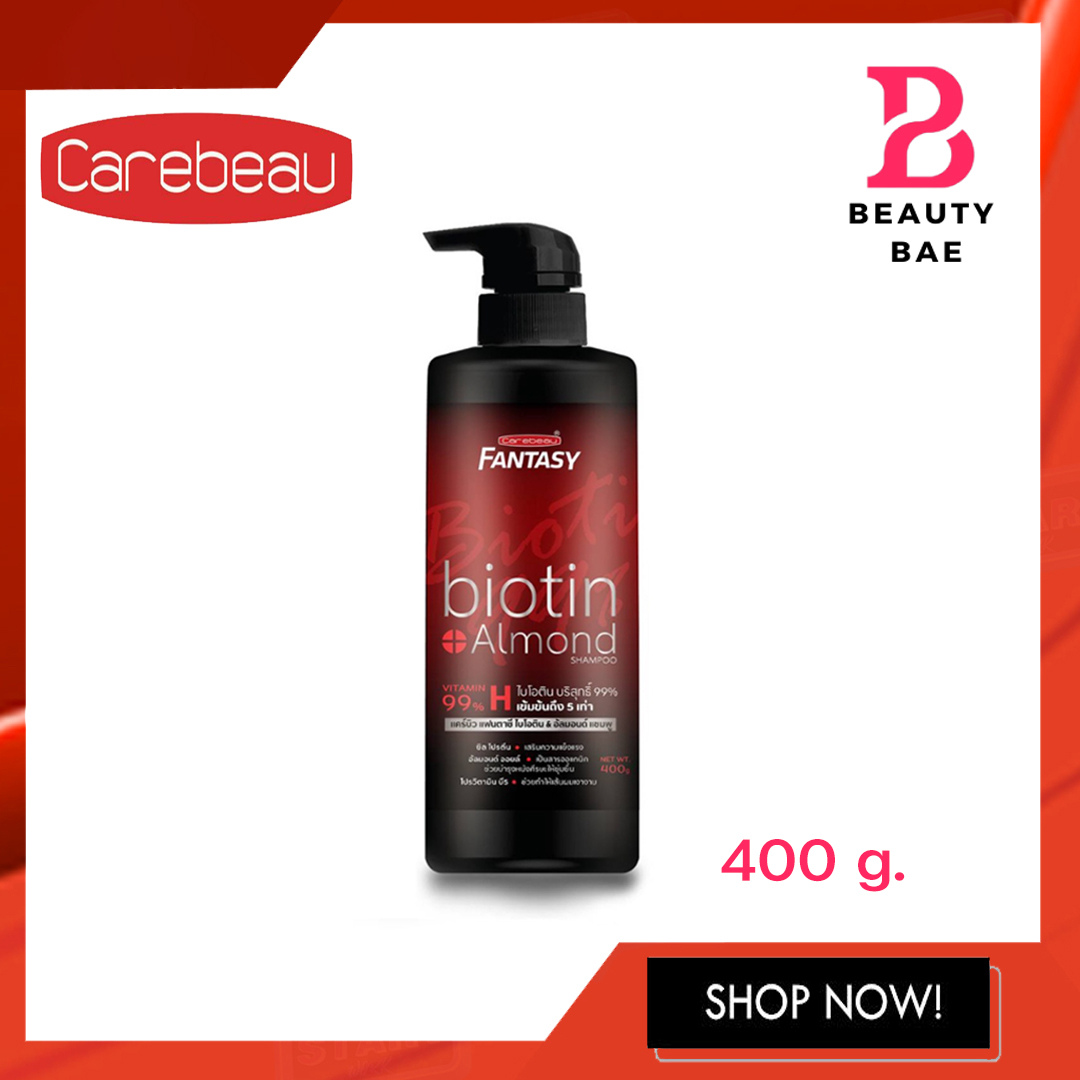 CAREBEAU Fantasy Premium Hair Biotin & Almond แคร์บิว แฟนตาซี แฮร์ ไบโ ...