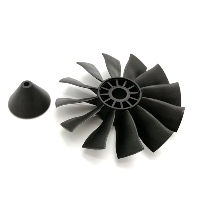 POWERFUN 70mm 12 Blades Ducted Fan EDF Unit with Brushless Motor for RC ...
