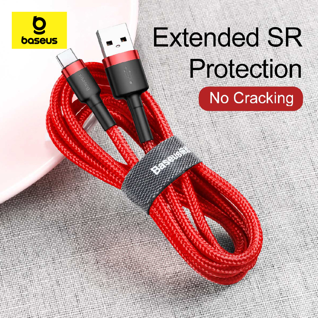 BaseusสายUSB Type CสำหรับXiaomi Redmi Note 7สายUSB Type-Cชาร์จเร็ว ...