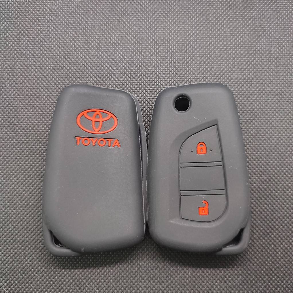 ซิลิโคนรีโมท รถยนต์ Toyota Revo / Altis กุญแจพับ 2 ปุ่ม Smart Key เคส ...