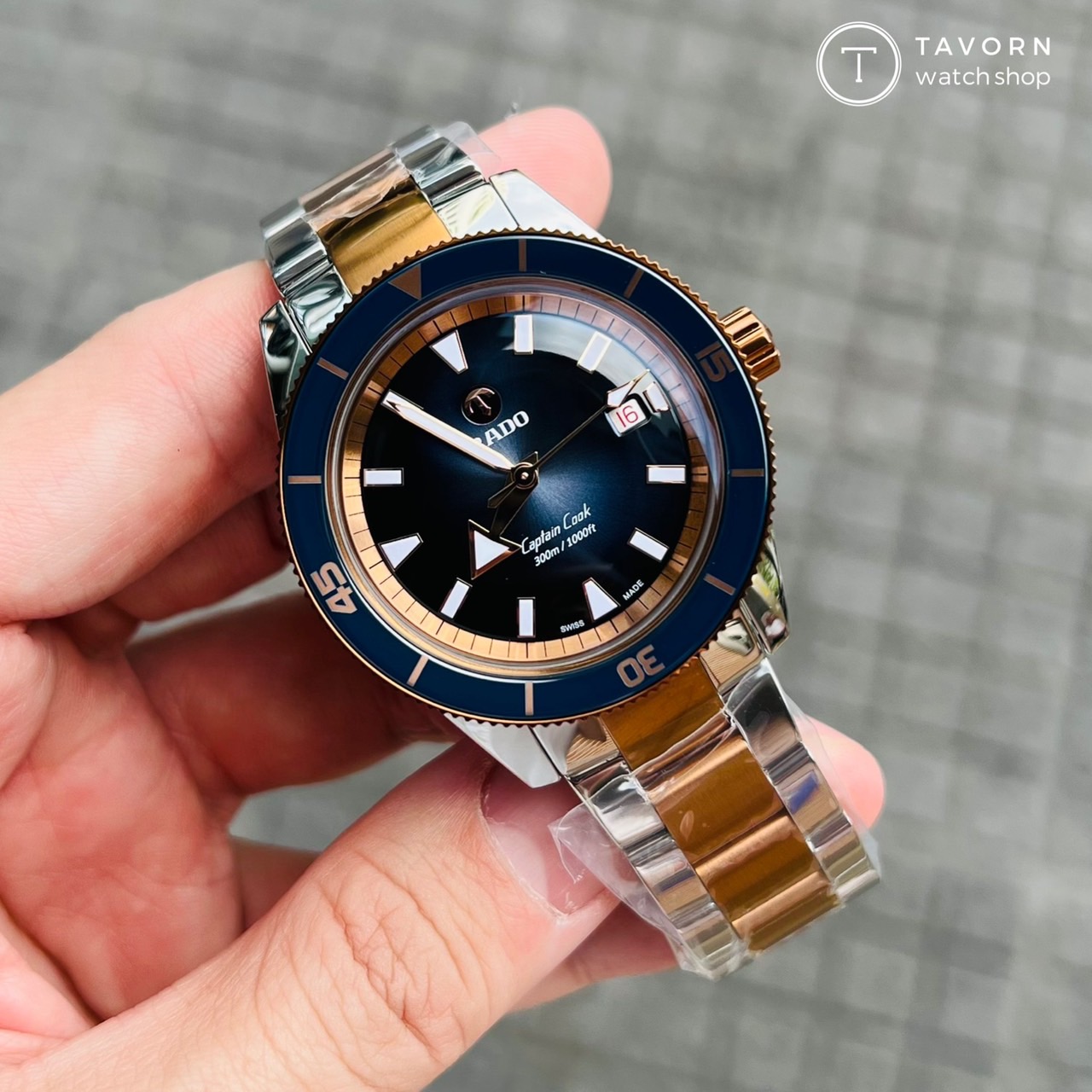 นาฬิกา RADO Caption Cook Automatic รุ่น R32137203 | Lazada.co.th