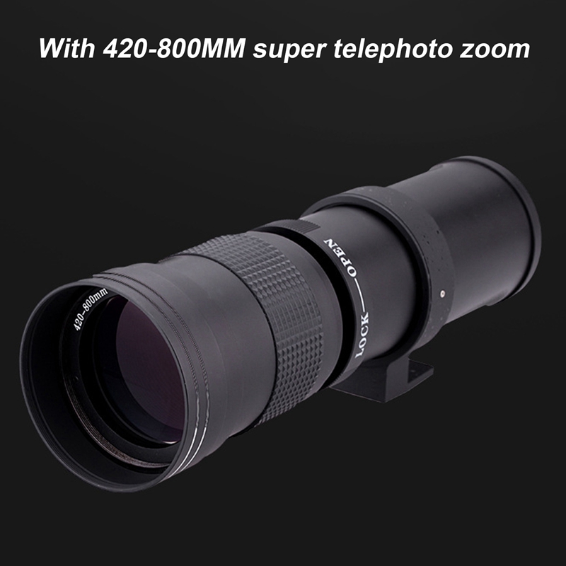 SLR Camera Lens for Canon Camera Full Frame Telephoto Zoom Lens Optical ...