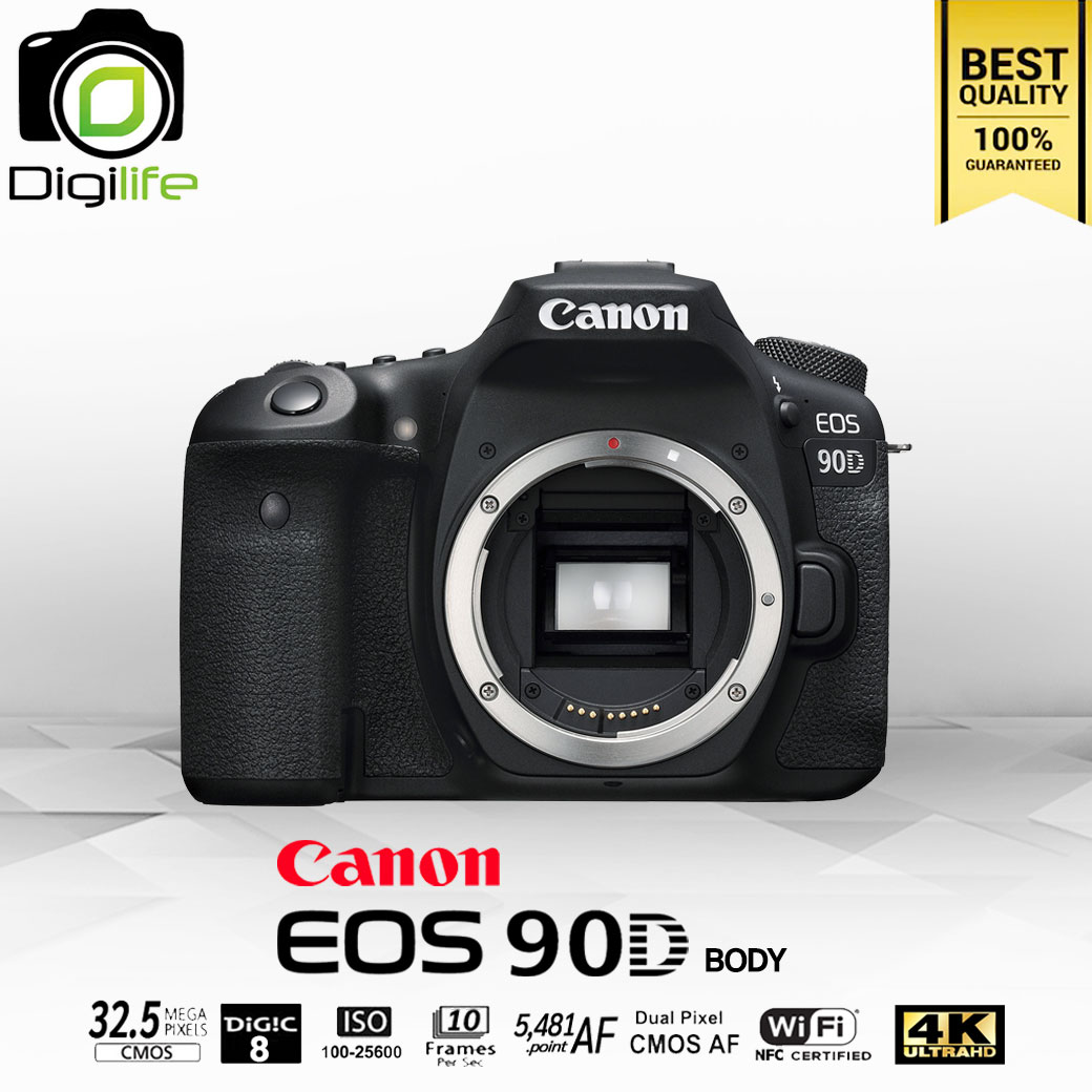 Canon Camera EOS 90D Body - รับประกันร้าน Digilife Thiland 1ปี - MixASale