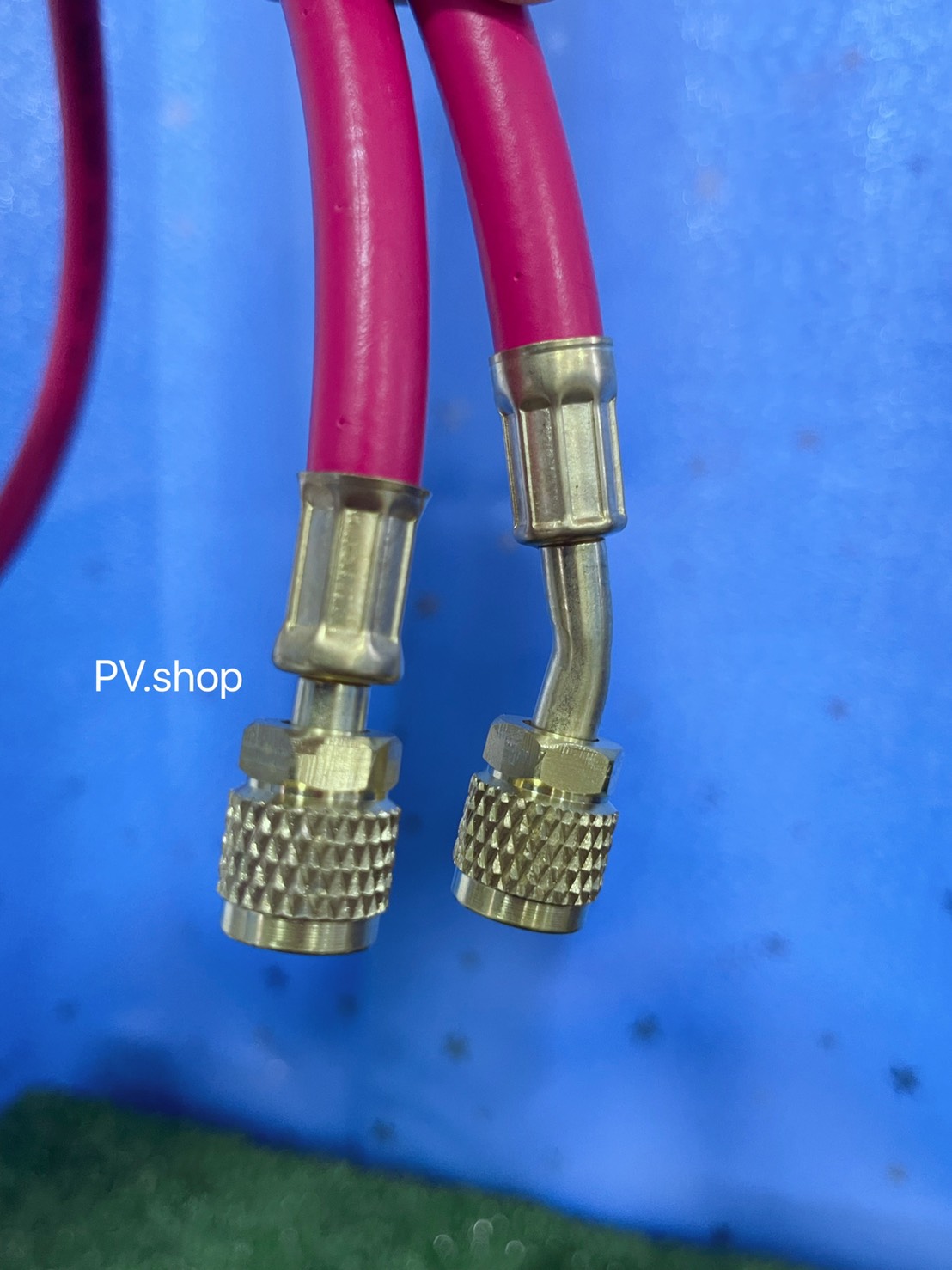 สายชาร์จน้ำยาแอร์ ยาว 36นิ้ว สายเติมน้ำยาแอร์ จำนวน 1เส้น (สีแดง ) R12,R22,R134a,R502,R410,R404 ...