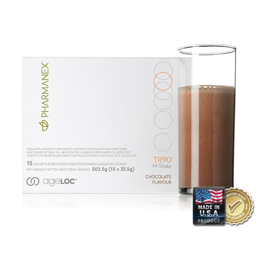 Pharmanex - TR90 Shake (เวย์โปรตีน เชค) 15 ซอง ทีอาร์ ไนน์ตี้ เชค รสวา ...
