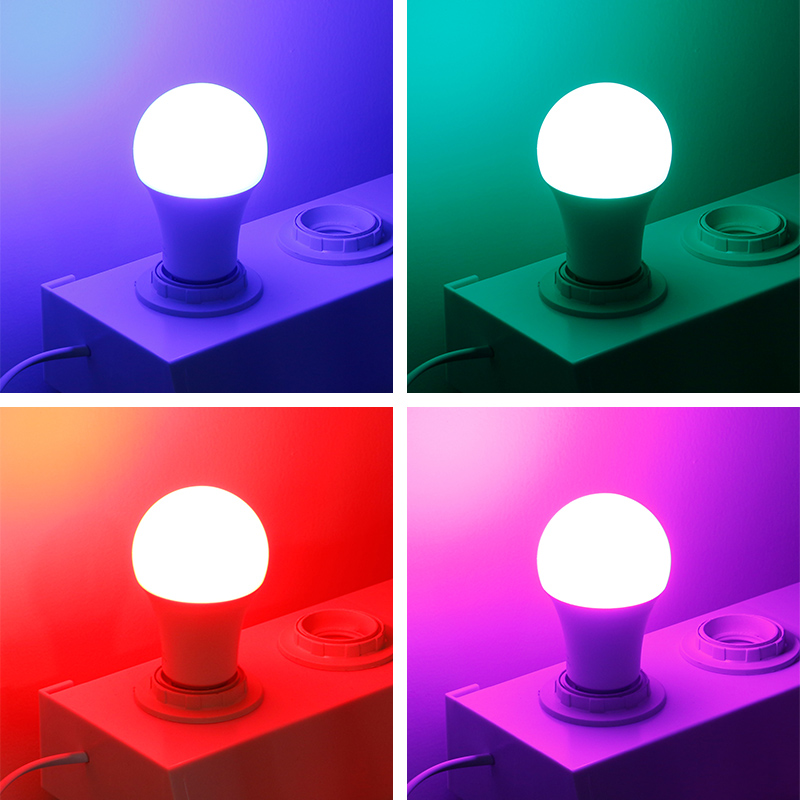 LCMKR Tuya Smartlife Smart LED Bulb E27 RGB Wi-Fi Wifi Blutooth bulb หลอดไฟอัจฉริยะ หลอดอัจฉริยะ ...