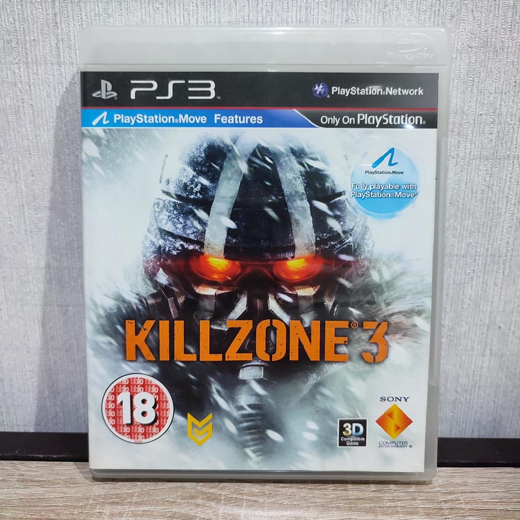 SALE {ENGLISH} PS3 Killzone kill zone 3 III PS3 แผ่นเกม มือ 2 แผ่นสภาพดี playstation play ...