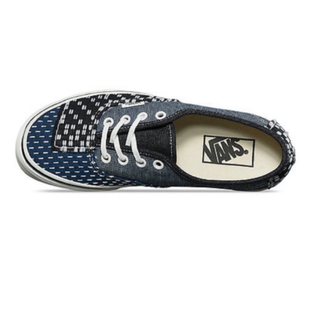 VANS AUTHENTIC PATCHWORK DENIM SNEAKERS สินค้ามีประกันแท้ - Vans store ...