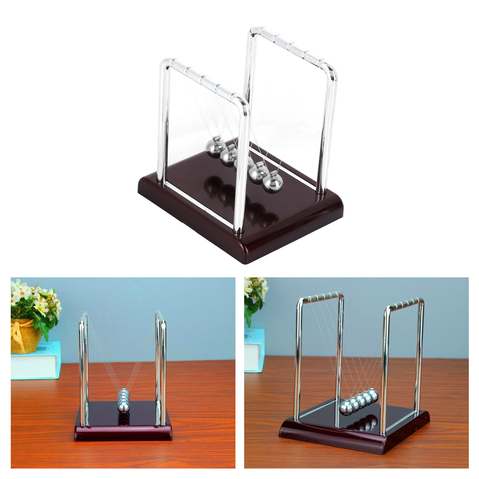 ลูกตุ้ม Ball Swing Balance Balls ฟิสิกส์โต๊ะวิทยาศาสตร์ของเล่นบรรเทา ...