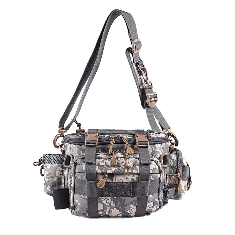 Fishing Bag Waterproof Outdoor Single Shoulder Fishing Waist Pack Bag ...