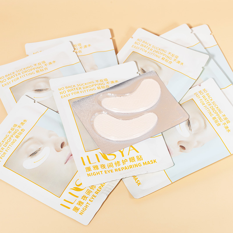 ILISYA Eye Patch Night Repair Eye reduce dry pattern panda eyes for ...