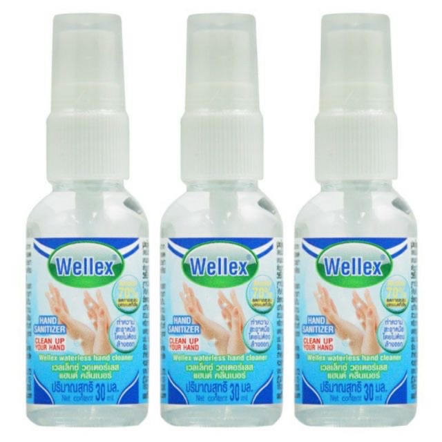 Wellex เวลเล็กซ์ แอลกอฮอล์ล้างมือ 70% ????พร้อมส่ง - LivingPack - ThaiPick