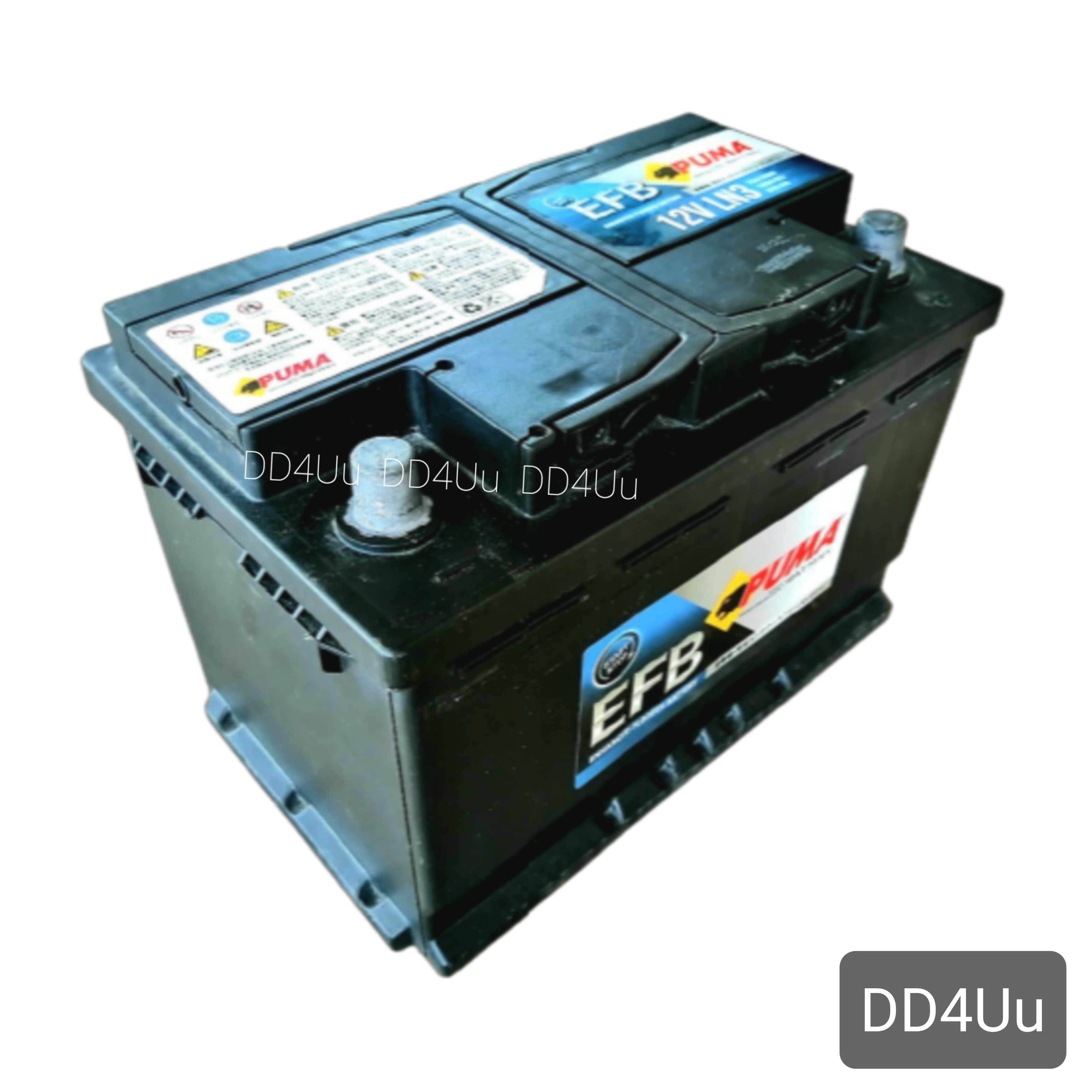 PUMA EFB LN3 (DIN75) แบตเตอรี่รถยนต์ รองรับระบบ ISS แบตเตอรี่แห้ง แบตรถยุโรป - DD4Ushop - ThaiPick
