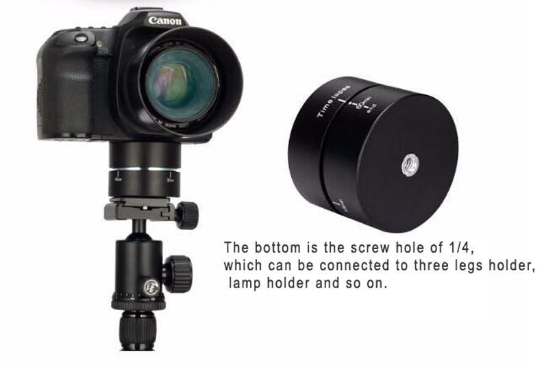 Gopro 360 Degree Rotation Camera Automatic Timing PTZ 60 Minute Delay ...