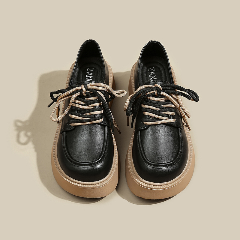 💥sheng miao thailand💥 ส่งเร็ว🚚🚚🚚หนังสิทธิบัตรญี่ปุ่นรองเท้าหนังขนาดเล็ก ...