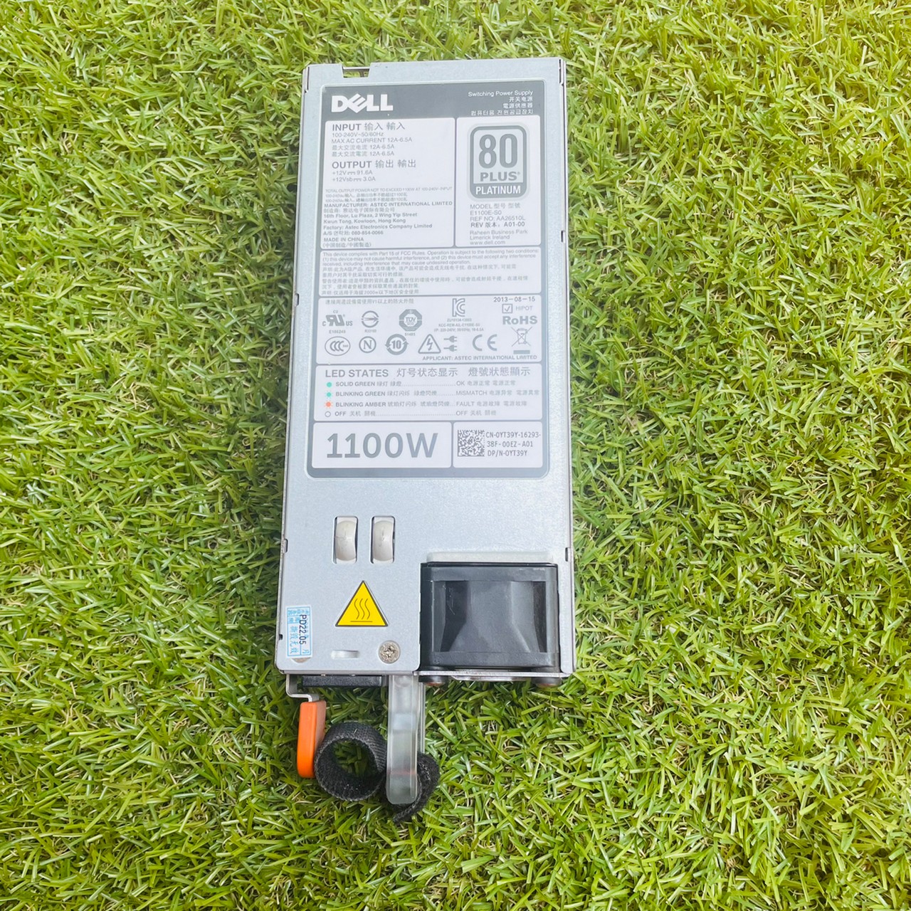 Psu server dell 1100w 80 plus platinum แท้ สินค้ามือสอง(used) พัดลง ...