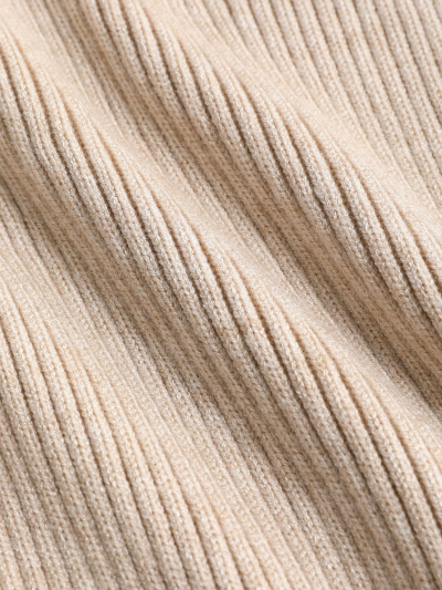 Cider Solid Rib Knit Slit Maxi Dress - Cider - ThaiPick