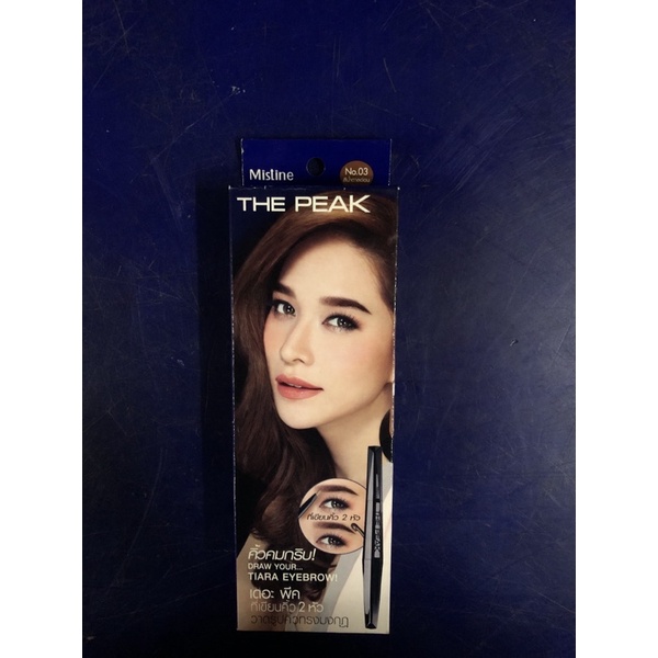 ลิปสติก ของแท้ ‼️28-ดินสอเขียนคิ้ว Mistine ที่เขียนคิ้ว มิสทีน เดอะ พีค The Peak Tiara Eyebrow ...