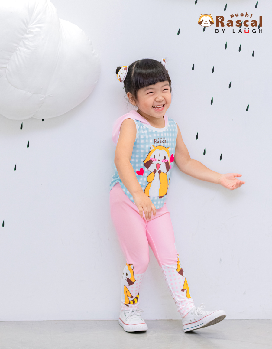 CHALOM HS LA 017 RAHS LA 018 RA ชุด Set เสื้อกางเกง Puchi Rascal - CHALOM - ThaiPick