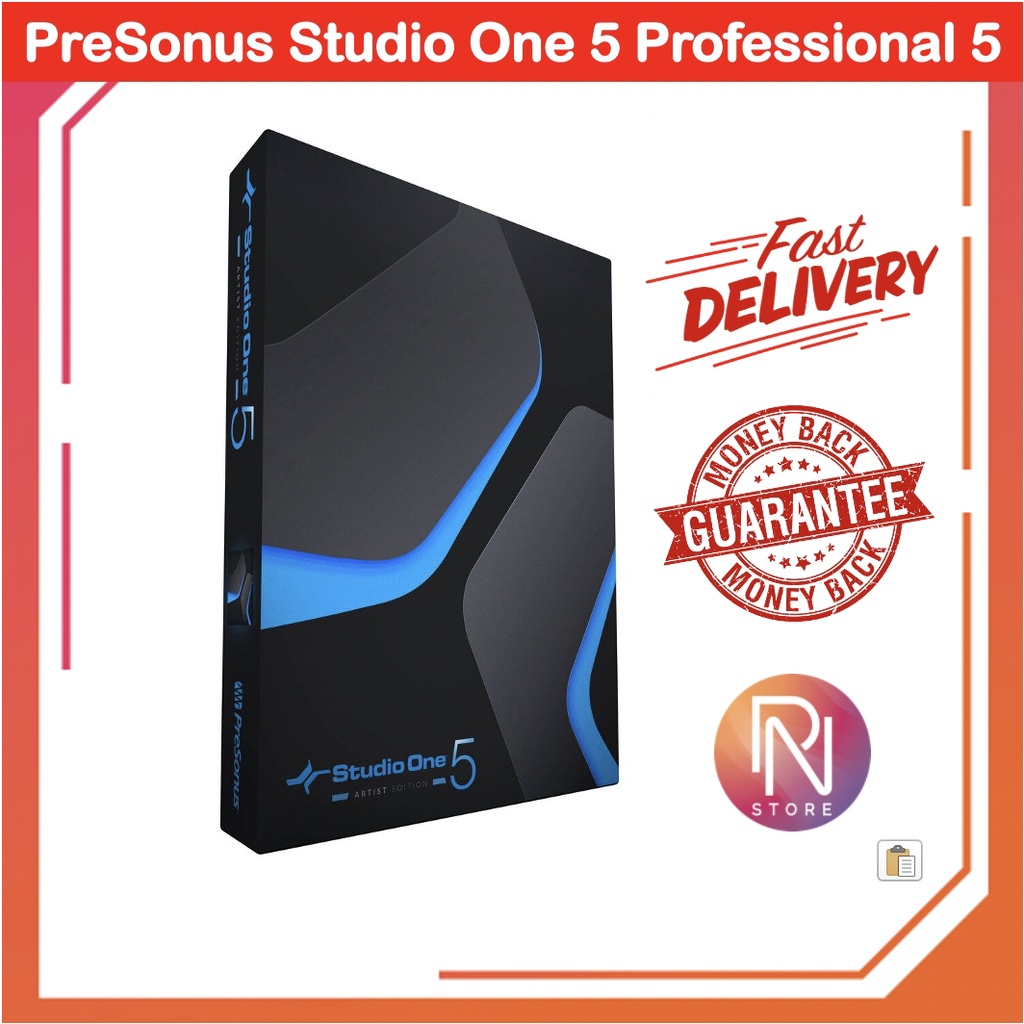 PreSonus Studio One 5 Professional 5 Latest 2021 | Lifetime For Win ...