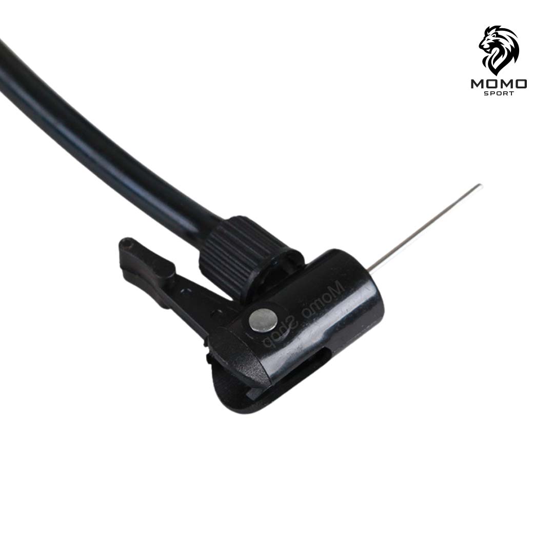 Inflator with multi-function needle suitable for portable bicycle ball ...