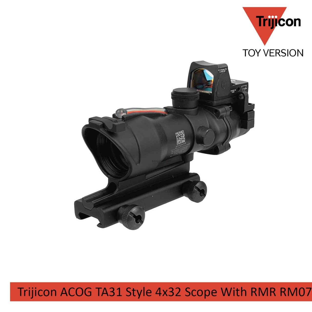 Trijicon ACOG TA31 Style 4x32 Scope With RMR RM07 แท่งไฟเบอร์ออฟติค ...
