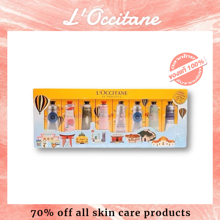 Stock in Thailandของแท LOccitane Hand Cream Mini Set คริสต์มาส ครีมทา ...