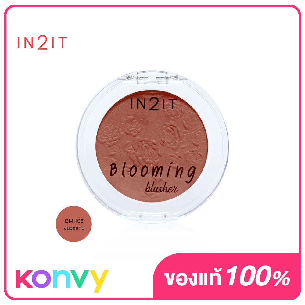 In2It Blooming Blusher 3.5g #BMH06 Jasmine - Konvy - ThaiPick