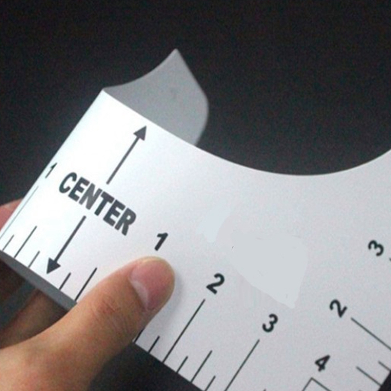 8Pcs T-Shirt Alignment Ruler V Neck for Guiding T-Shirt Design Rulers ...