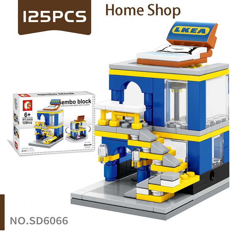Sembo Block : SD 6066-6069 Sembo Building Shop Series : 1 ชุด มี 4 ...