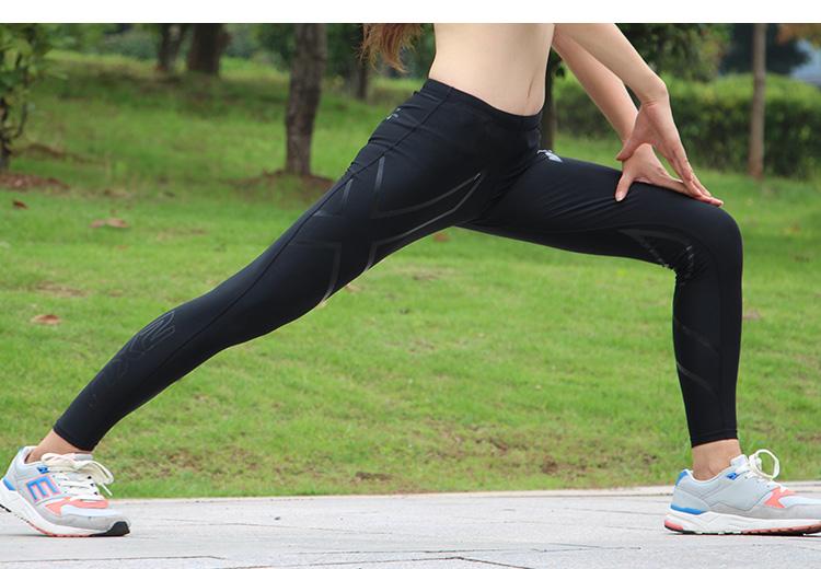 กางเกงรัดกล้ามเนื้อ ZXU Womens Compression Tights BlackBlack - JPG ...