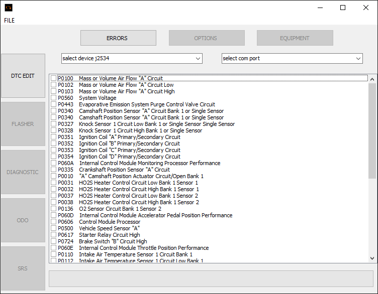 (ใหม่)โปรแกรม DTC toyota โปรแกรมปิดโค๊ดสำหรับ Toyota เบนซินทุกรุ่น ...