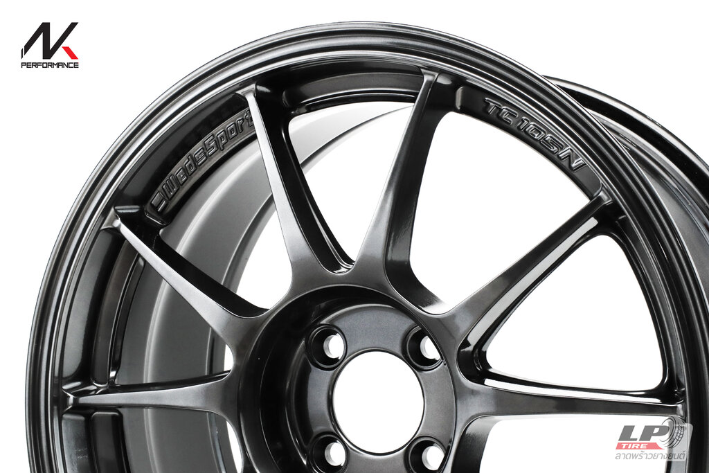 ล้อแม็ก NK Performance รุ่น NK105n ลาย TC105n ขอบ17" 4รู100 สีNKDark ...