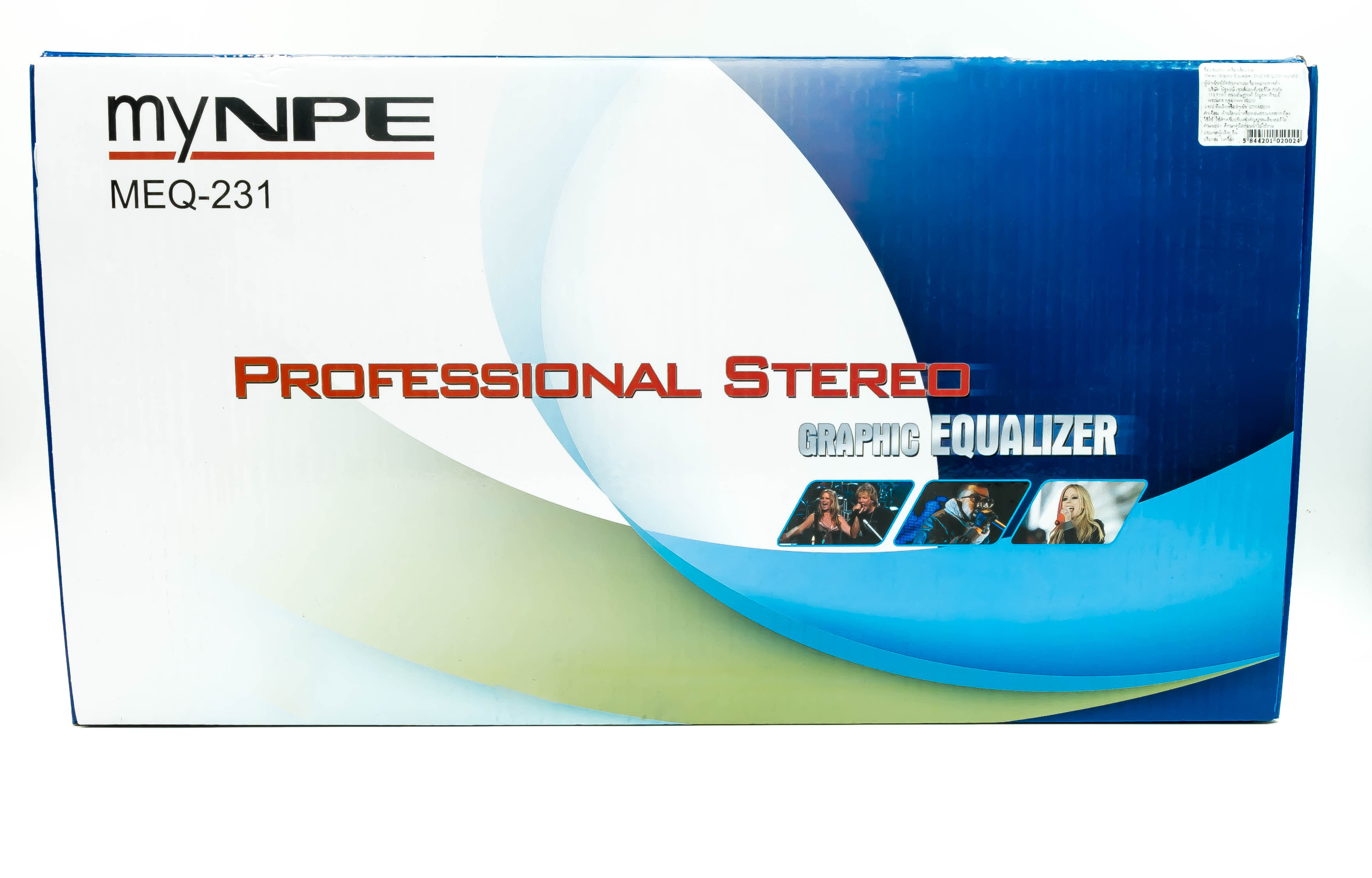 NPE MEQ-231 อีคิวปรับเสียง สเตอริโอ 31ช่อง EQ 2ชั้น 2U แท้????% รับ ...